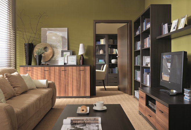 15 Fotos de Salas en Verde y Marrón