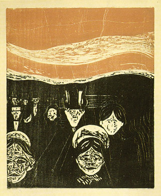 On [:] Anxiety | Edvard Munch, 1894-96 - C o c o s s e