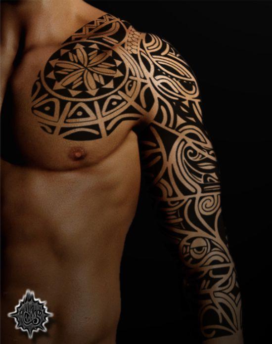 Tatuagem para homens no braço incríveis