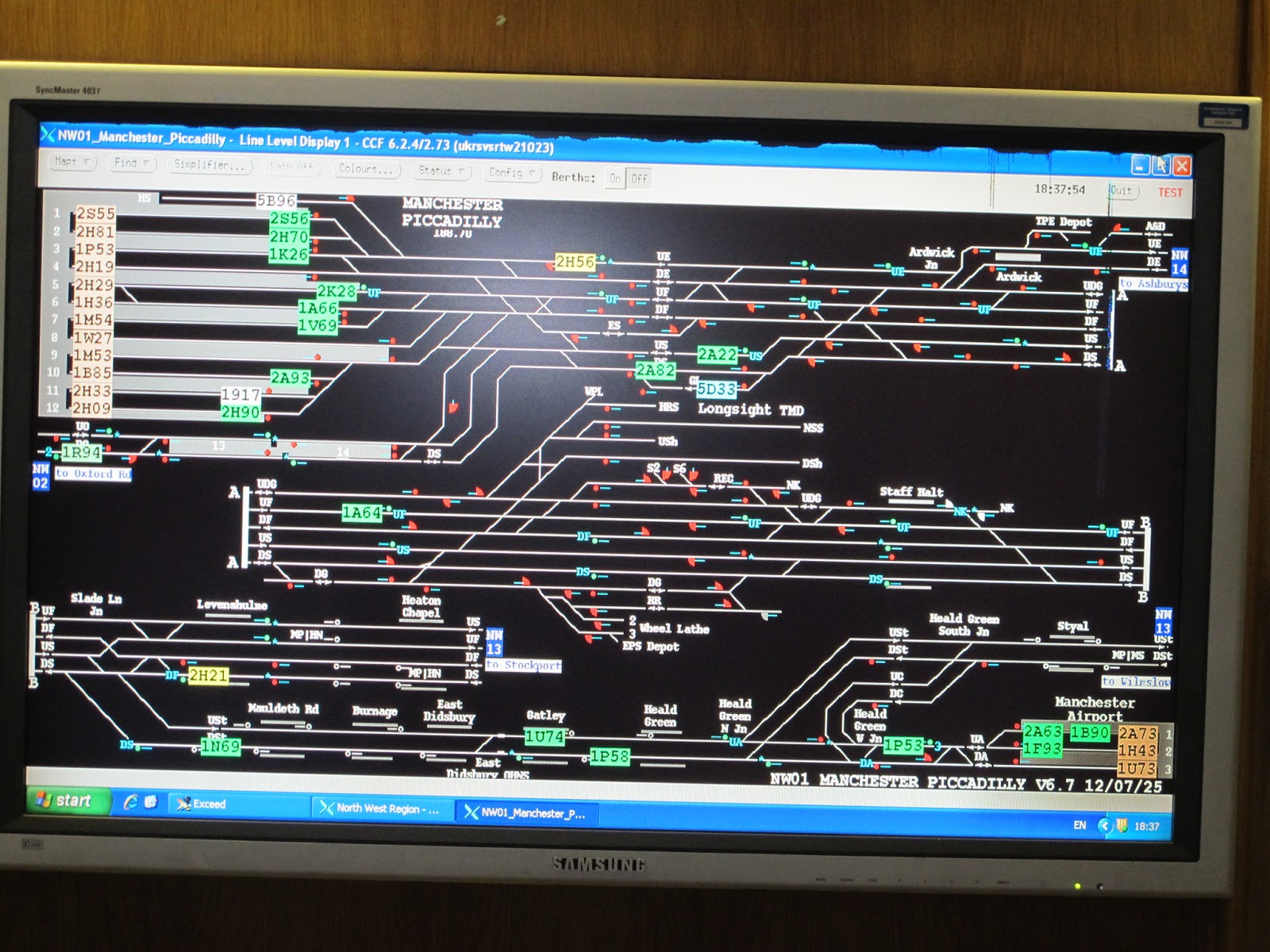 Vince's World: A visit to Manchester Piccadilly Signalling Centre