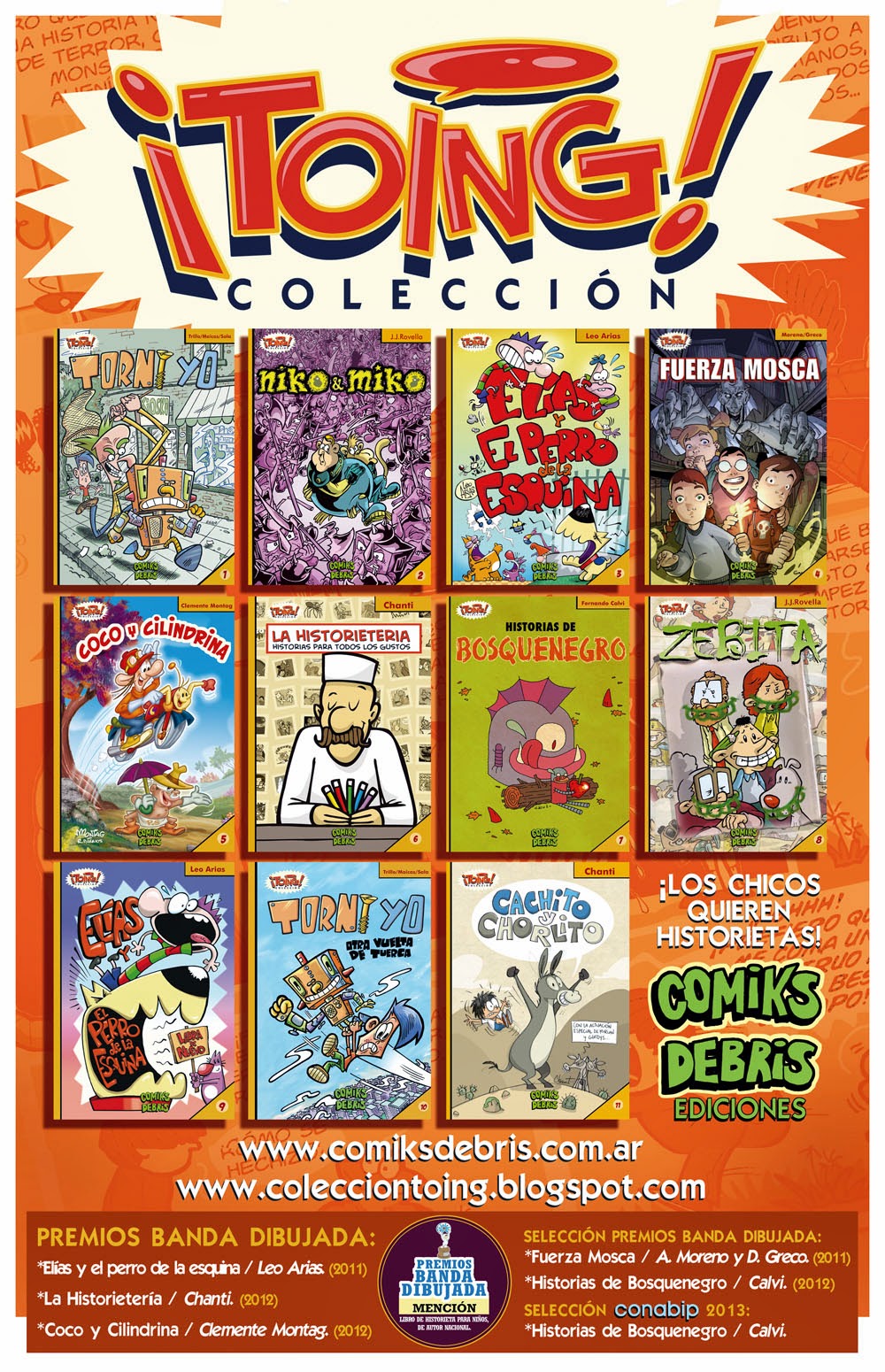 Colección ¡Toing!: Colección ¡Toing!