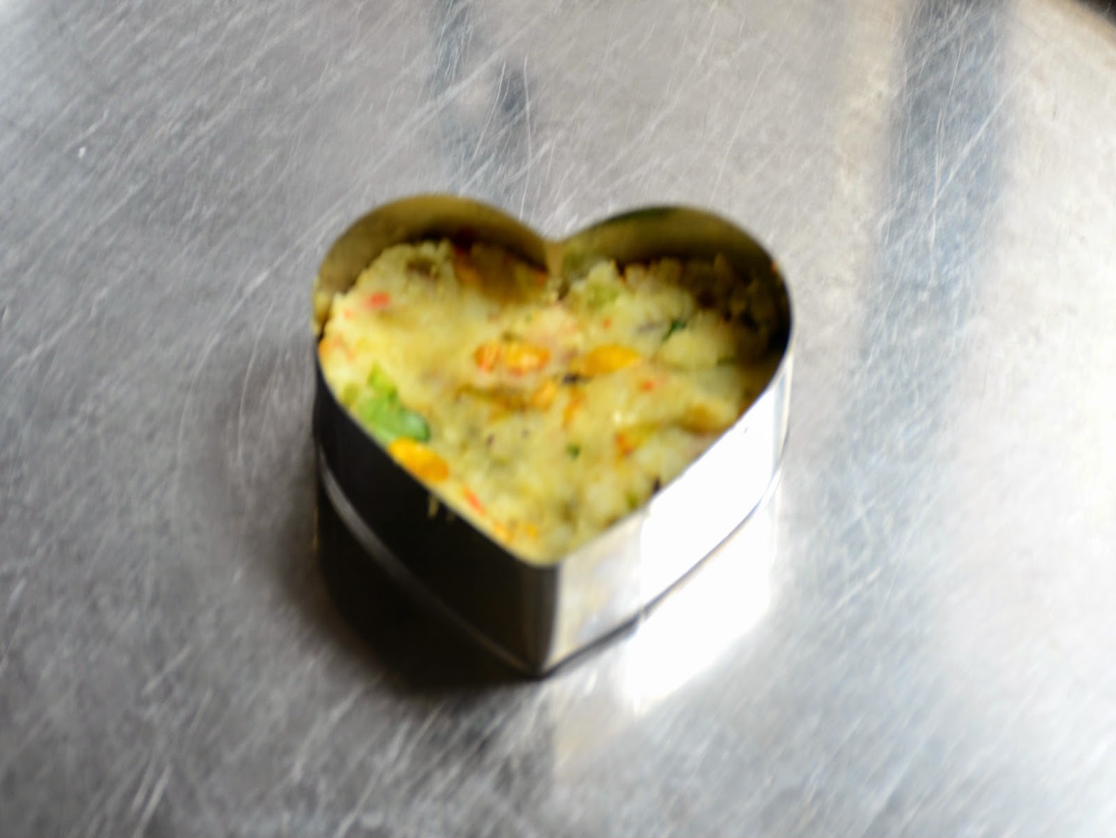 Savitha's Kitchen: Crispy Vegetable Cutlet Recipe - Heart shaped ...