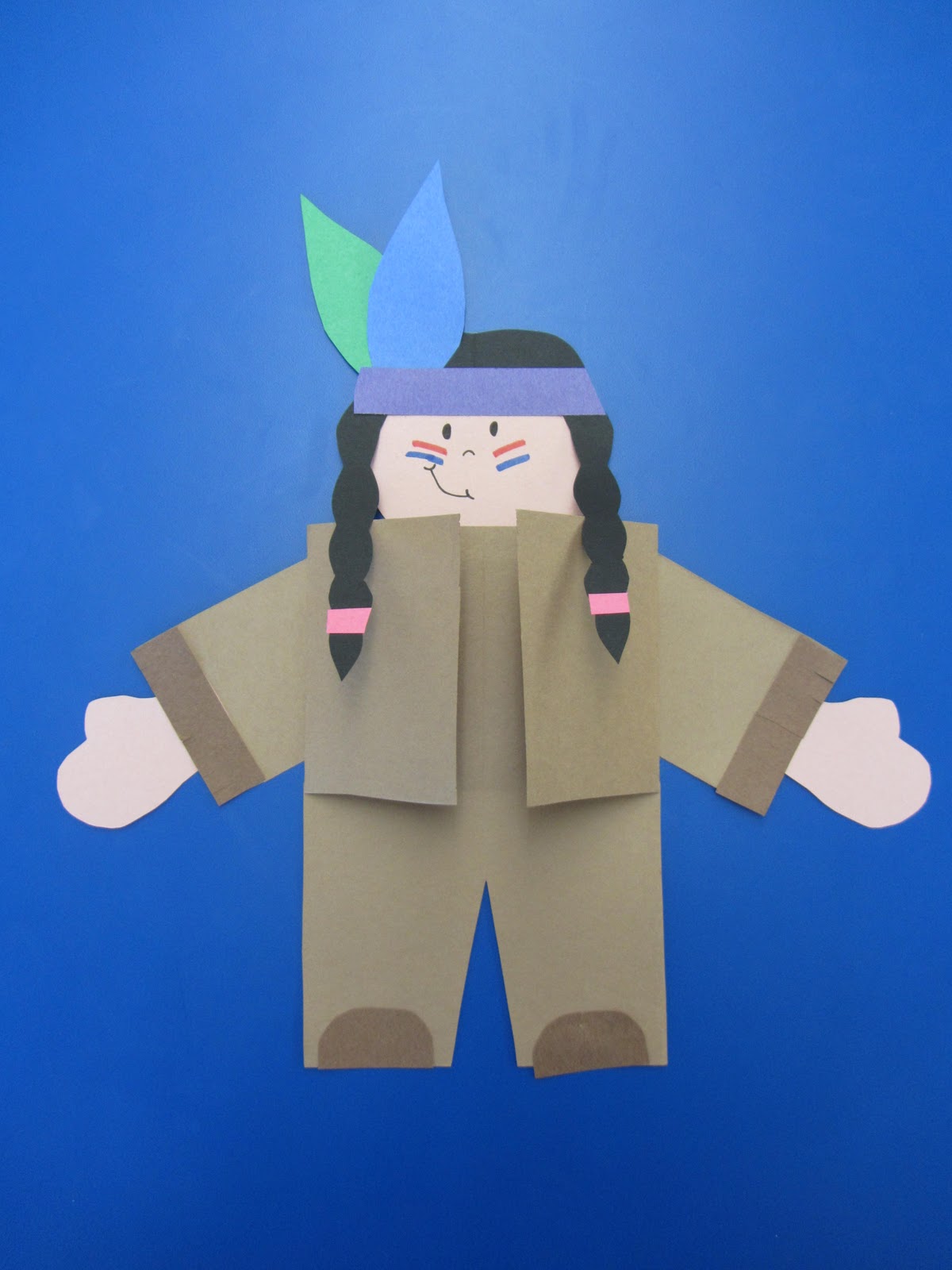 Miss Gleason's First Grade: Native American Art Project