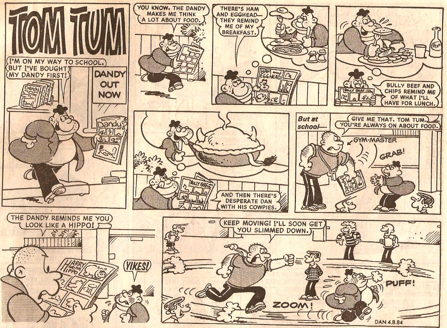 Wacky Comics!: Reading A Comic Inside A Comic