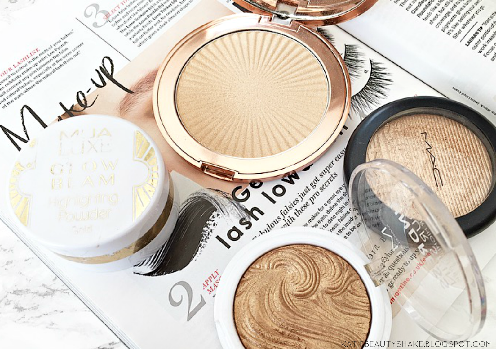 KATIEBEAUTYSHAKE: POWDER HIGHLIGHT: GOLDEN GLOW