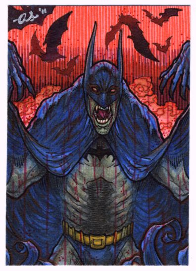 Artwork of Andrew Shirey: Batman -Crimson Mist- PSC