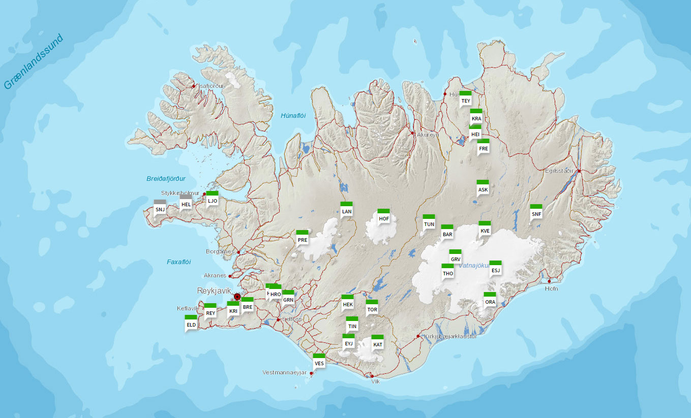 Islands Karta | Karta