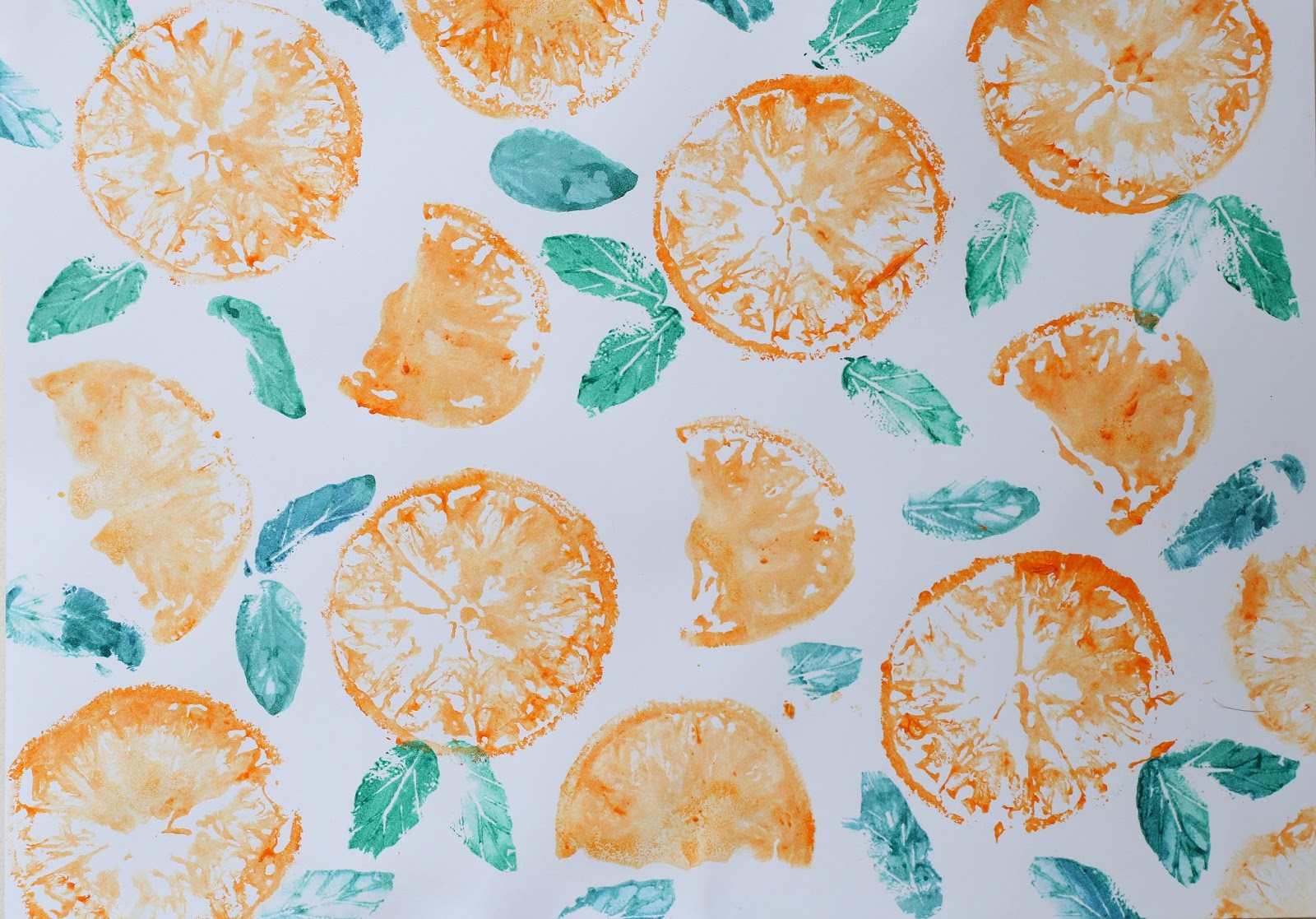Where Your Treasure Is: DIY Fruit and Vegetable Prints