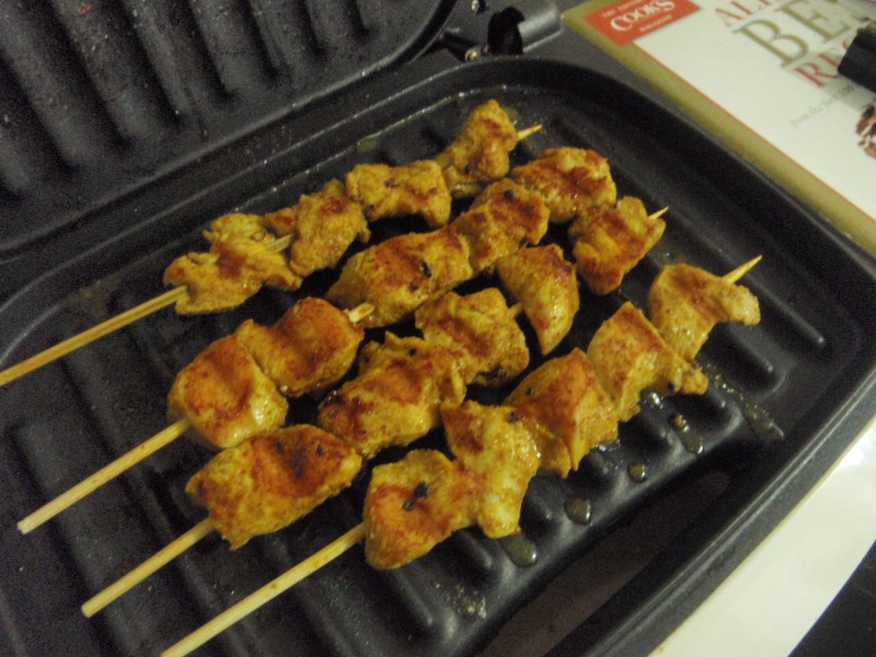 Apple Cheeks: Shish Taouk (Chicken Skewers)