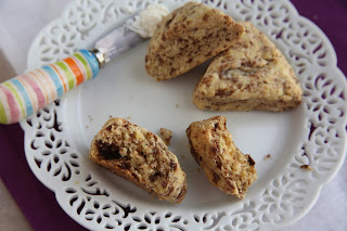 ShowFood Chef: Nutella Stracciatella Scones