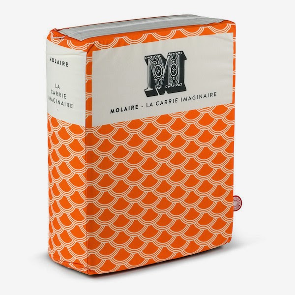 The Frivolous Bibliophile: Bonjour Mon Coussin Giant Book Cushions