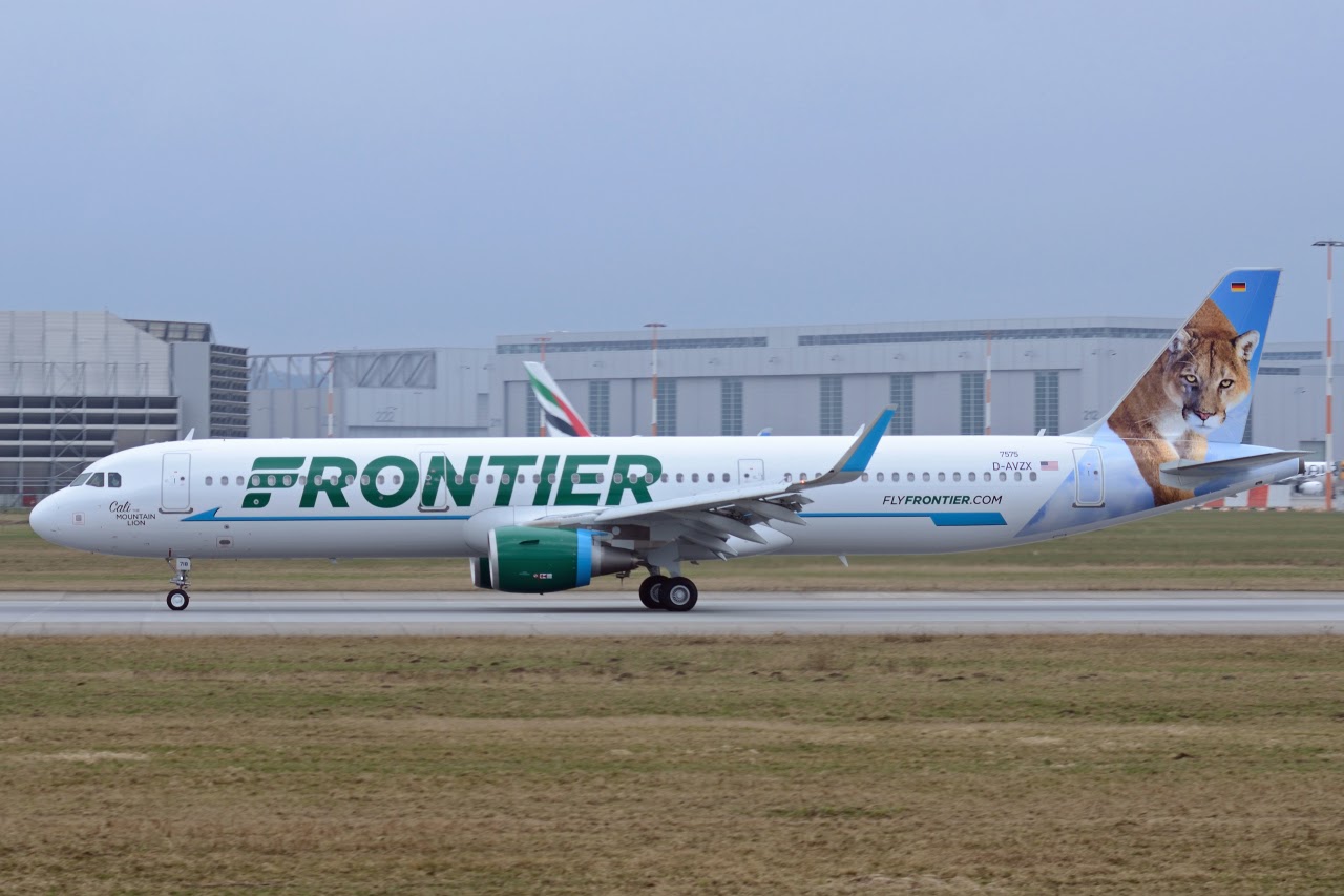 Airbus Hamburg Finkenwerder News: A321-211SL, Frontier Airlines, N718FR ...