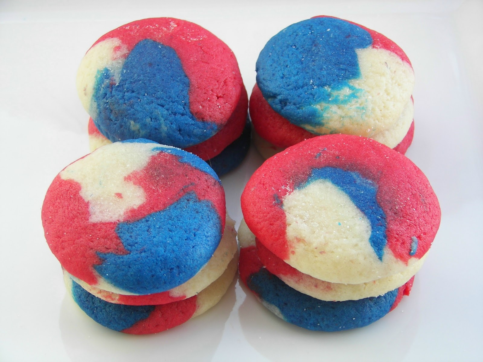 Red Couch Recipes: Patriotic Groove Cookies
