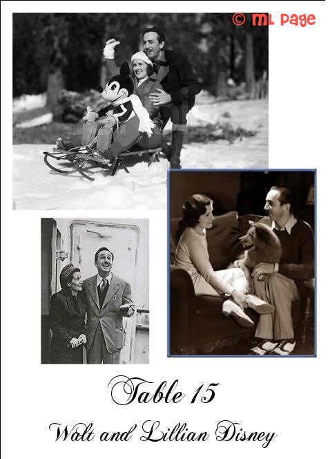 Picturing Disney: Disney Wedding Table Numbers