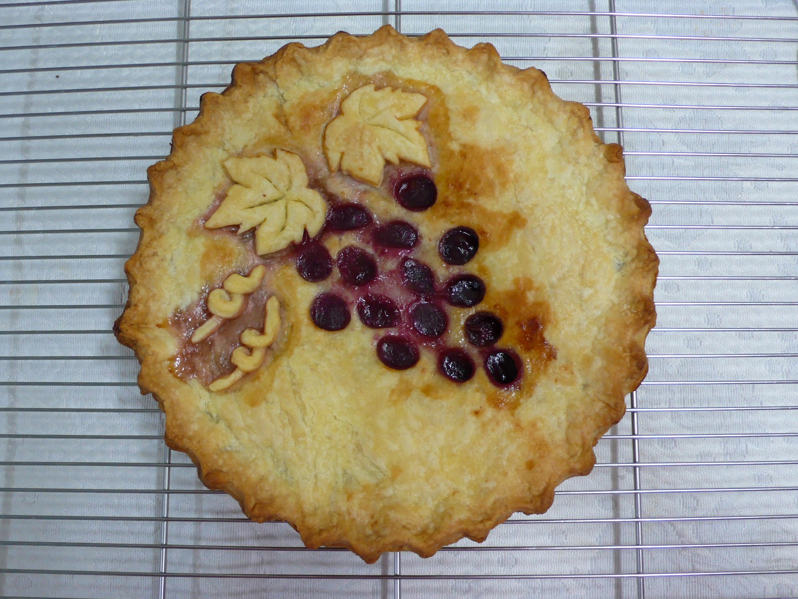 Baking in the Land of the a Thousand Hills: Concord Grape Pie