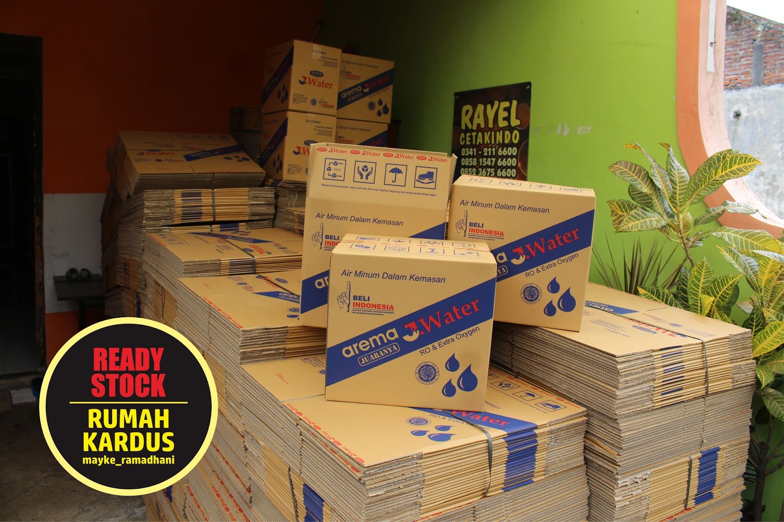 DESAIN DAN CETAK KARDUS AIR MINUM AMDK | RUMAH KARDUS DAN KEMASAN