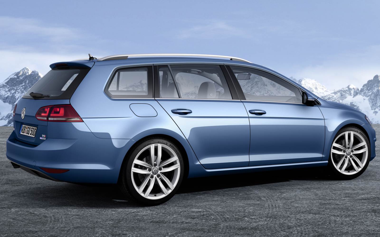 Novo Volkswagen Golf Variant 2014 MkVII: fotos oficiais são divulgadas