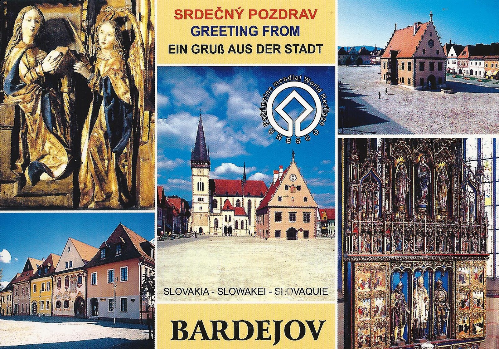 A Journey of Postcards: The old town of Bardejov | Slovakia