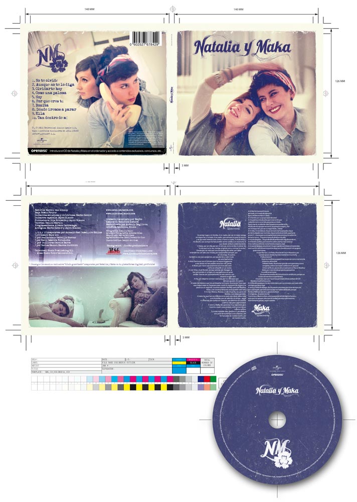estudiodelolmo: UNIVERSAL RECORDS, Natalia y Maka