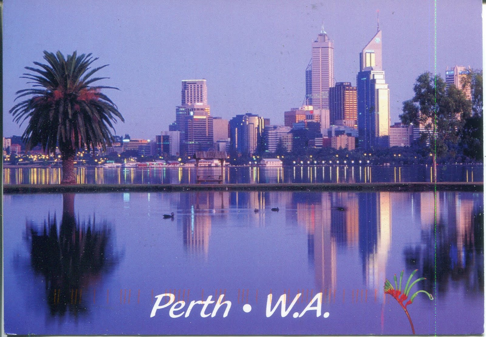 collect ROC: Australia Postcard : Perth, WA