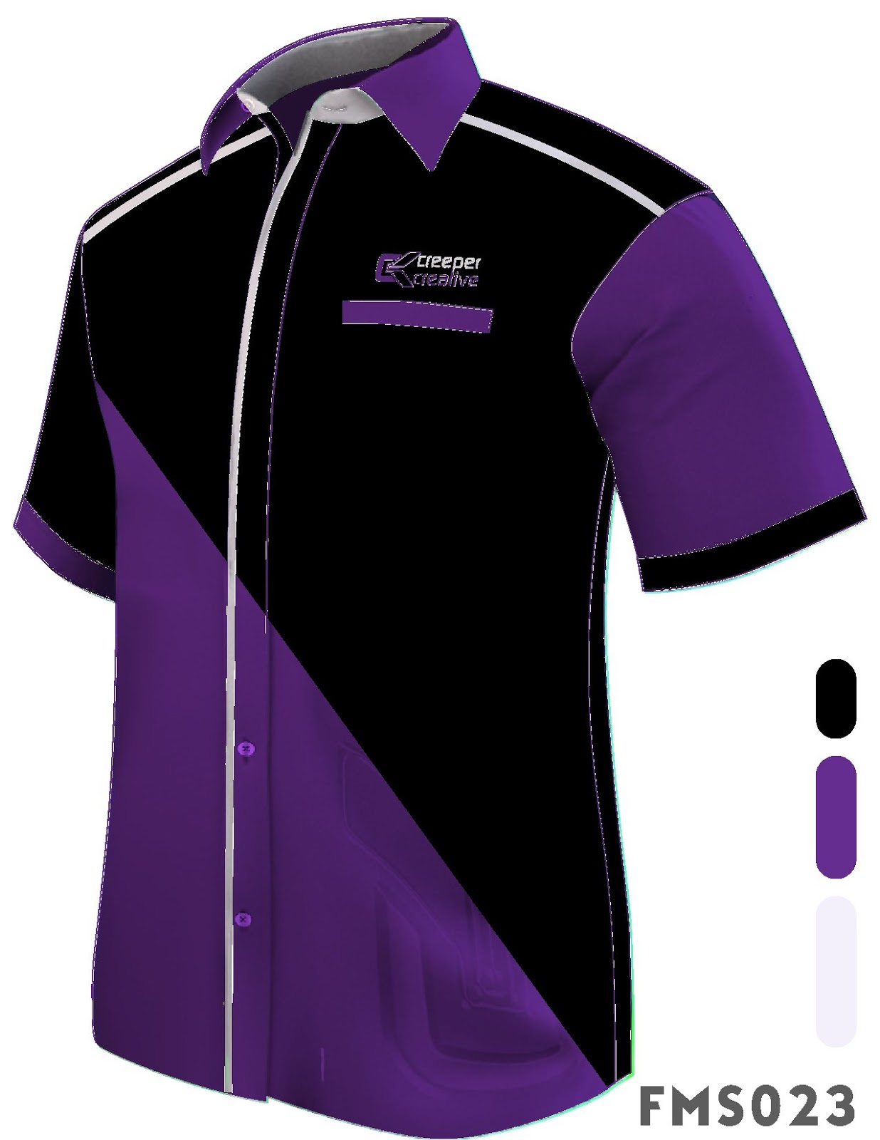 Template reka bentuk baju korporat terbaik