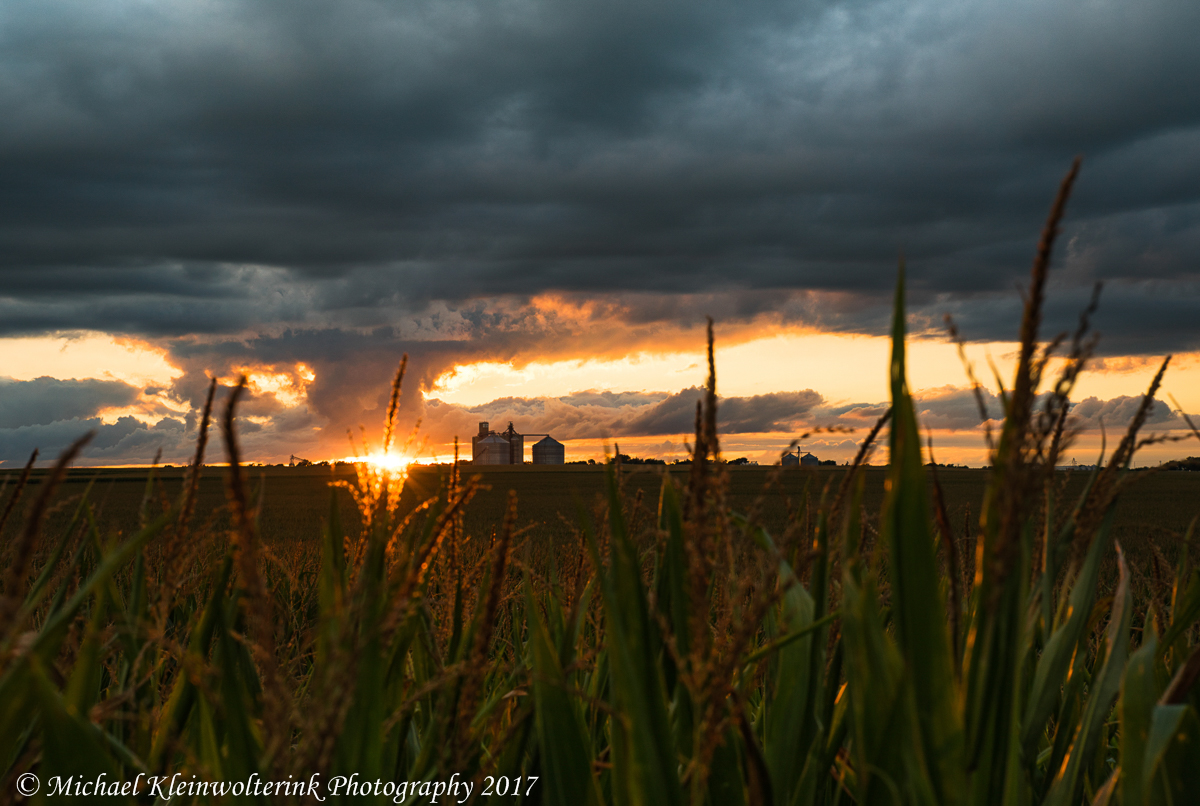 Michael Kleinwolterink's Photography: Summer Storm Clouds over Farm Country