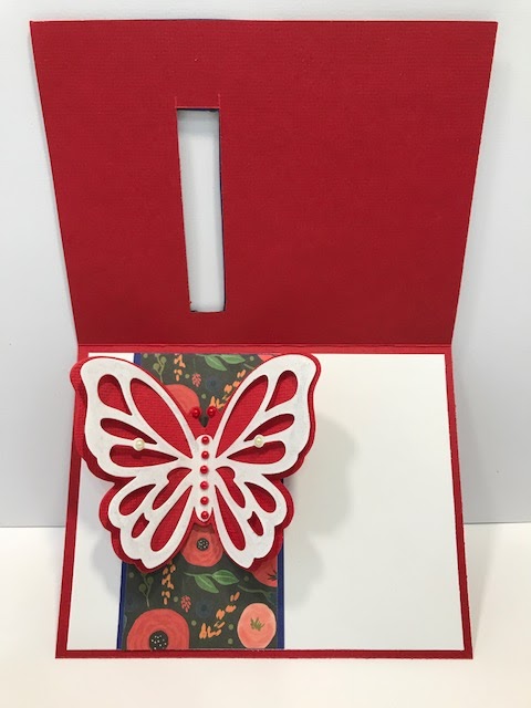 Interlocking Butterfly Card