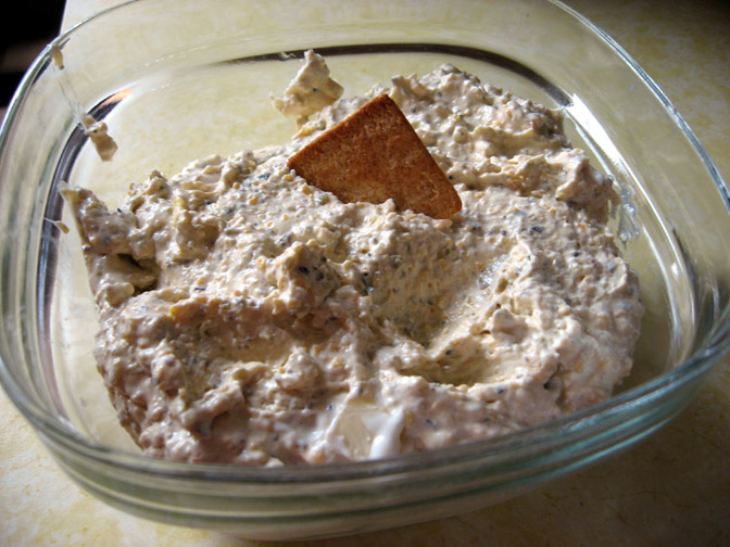 The Potluck Vegetarian: Sandwich Stuff - Olive and Pimento Cheese