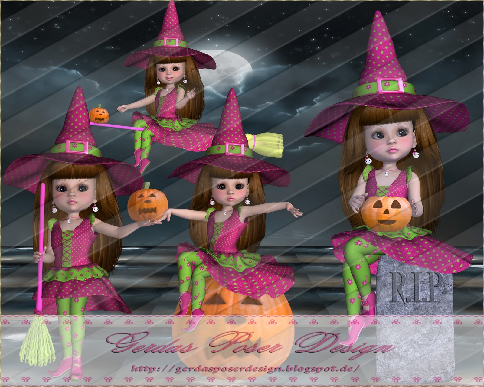 Gerdas Poser Design: Herbst_Halloween_37