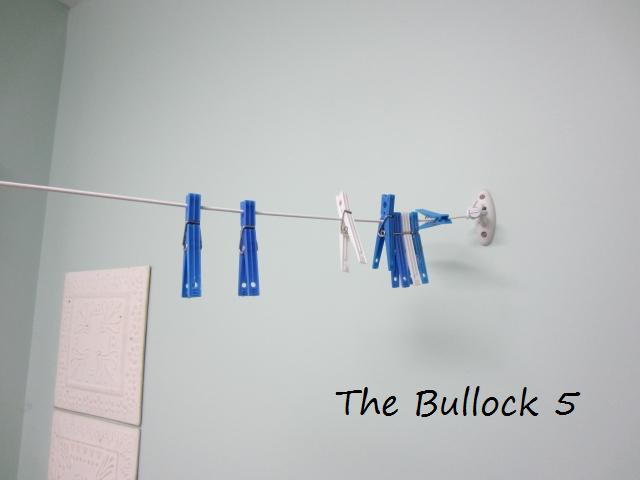 The Bullock 5: Mini Laundry Room Redo