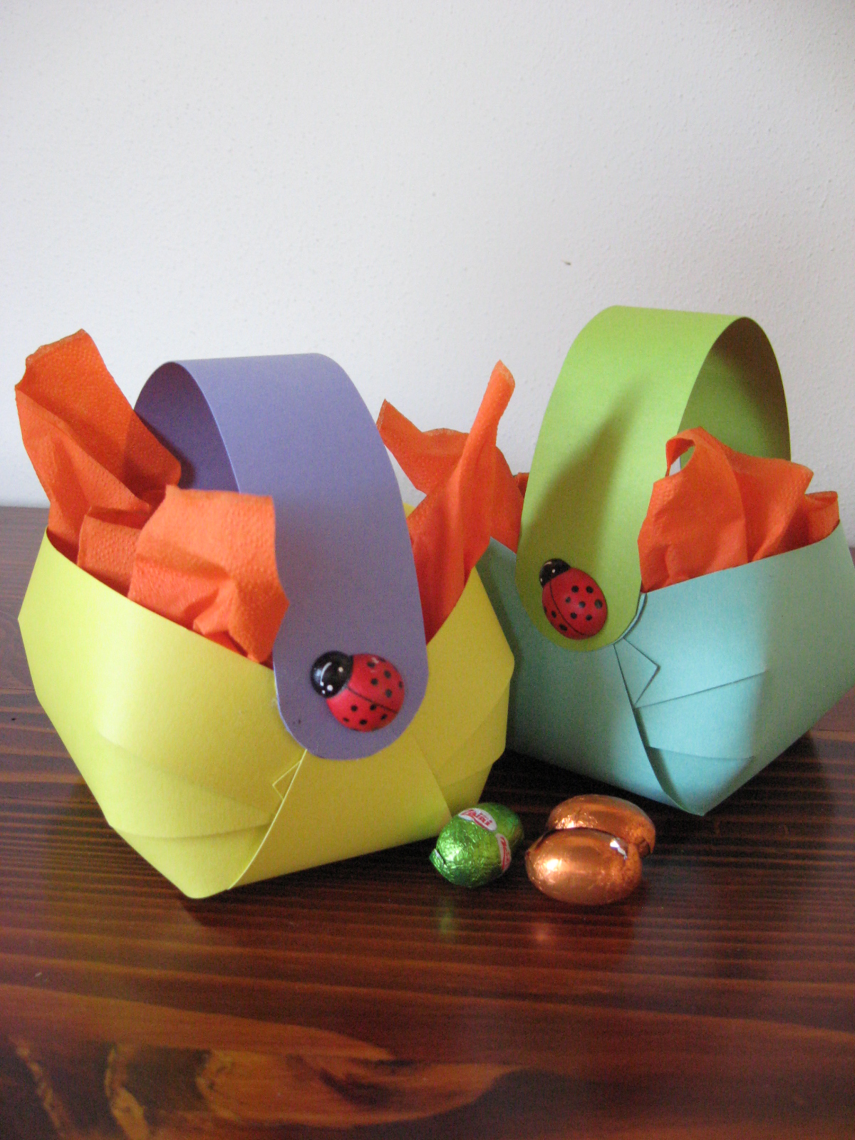 Carta e Cuci: Cestini di cartoncino