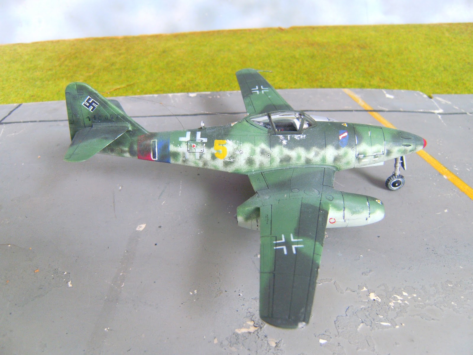 Happyscale-Modellbau: Messerschmitt Me 262 A-1A mit R4M-Raketen ...