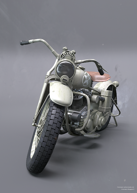 Ilmari Saari - 3D Artist: Motorcycle renders