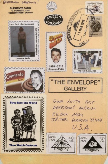 Gina Lotta Post Artistamp Museum and Archive: Clemente Padin (9 ...