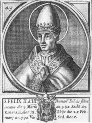 San García Abad, ruega por nosotros!!: Hoy es ...San Felix III