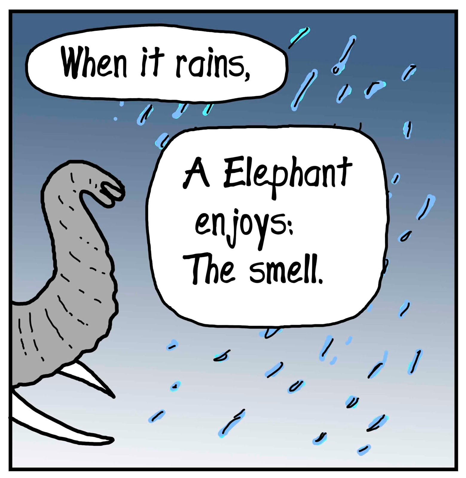 Thoughts of Rain - The Comic Space
