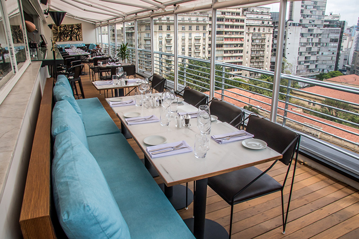 PRANCHETA DE ARQUITETO: PROJ RESTAURANTE: ESTHER ROOFTOP, SÃO PAULO