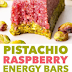 Pistachio Raspberry Energy Bars (Gluten & Dairy Free, Vegan, Paleo ...