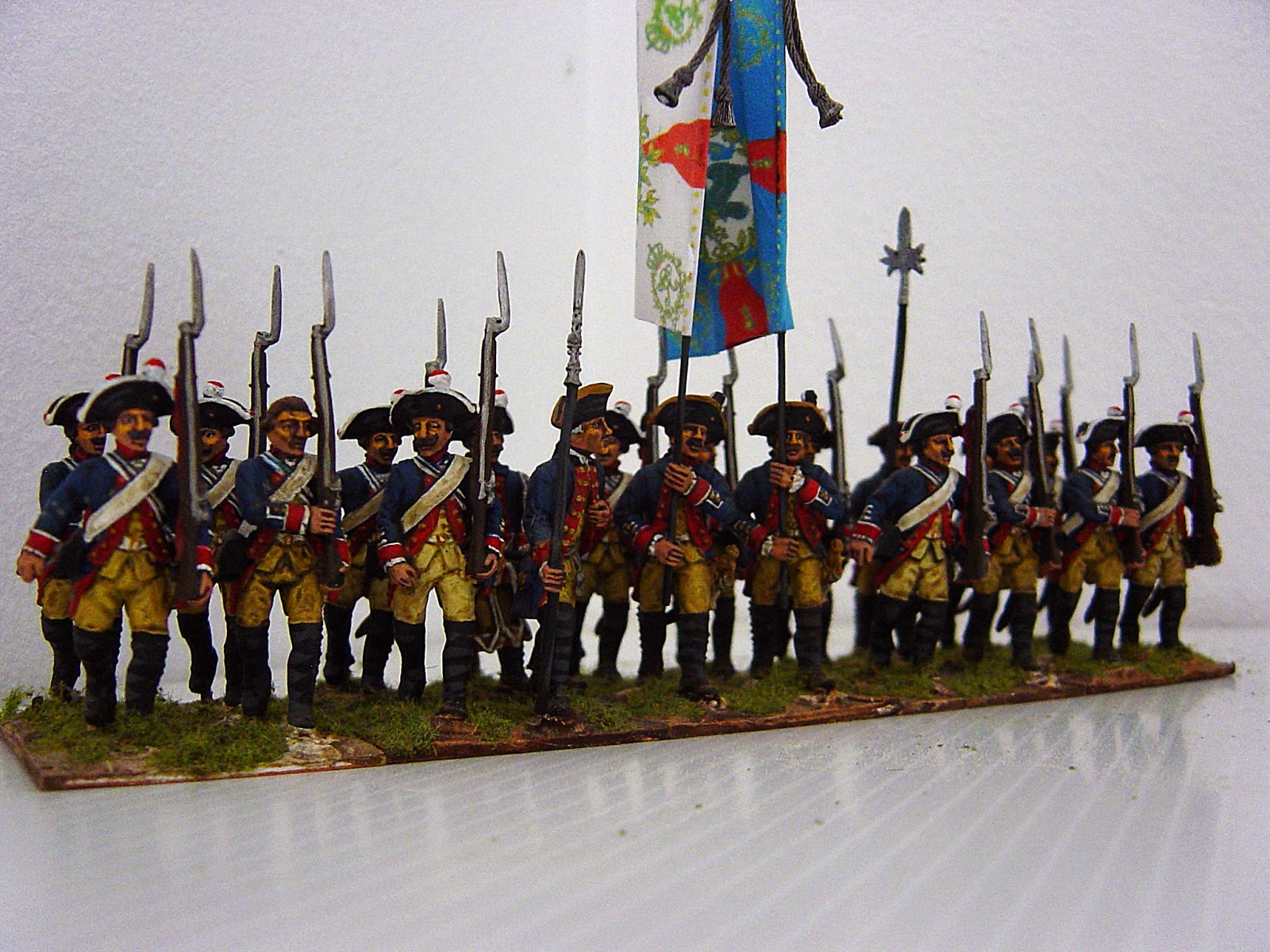 Painting Wargames Figures: 40mm Prussian SYW