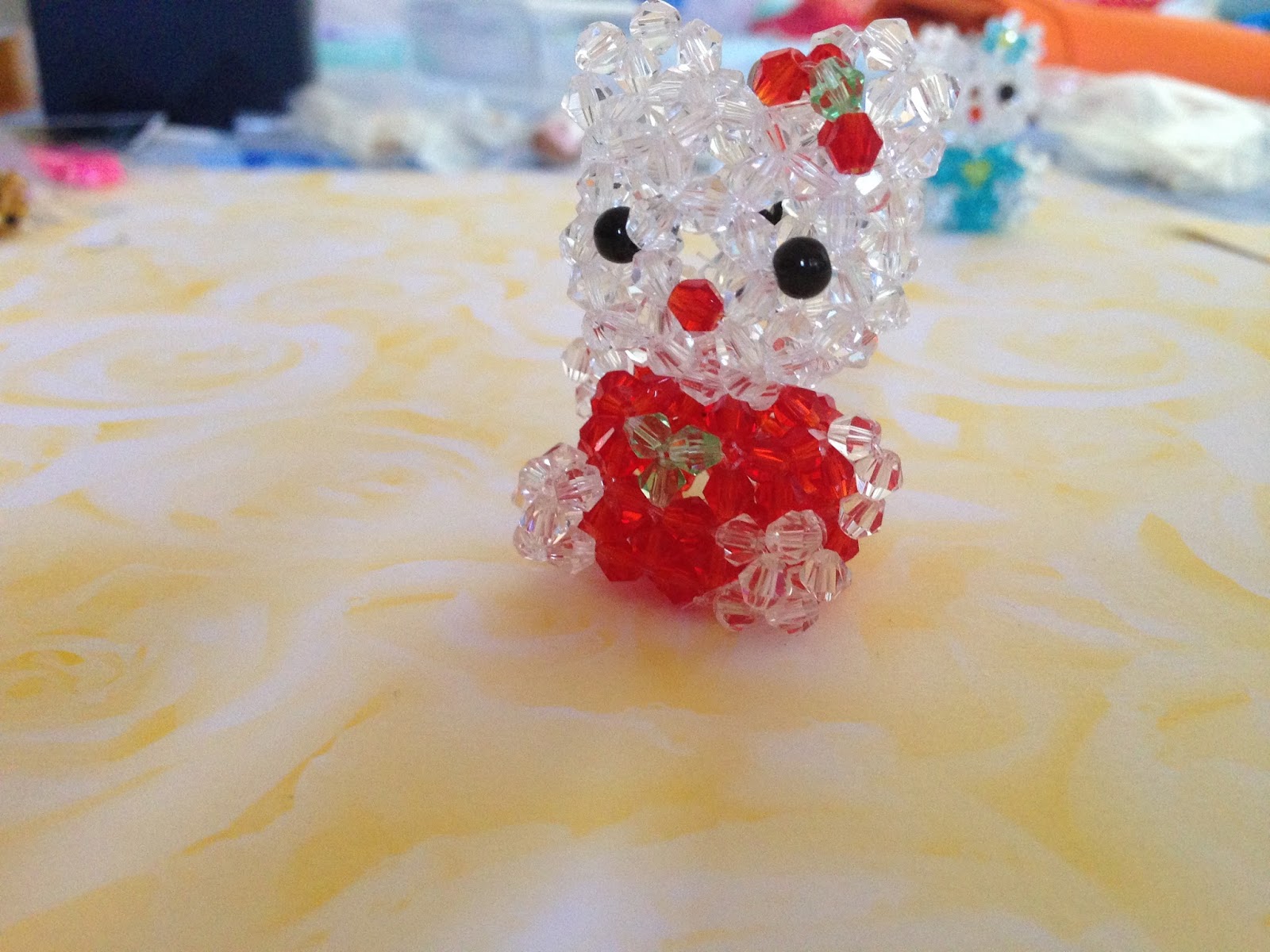 3D animation animal beads phone string