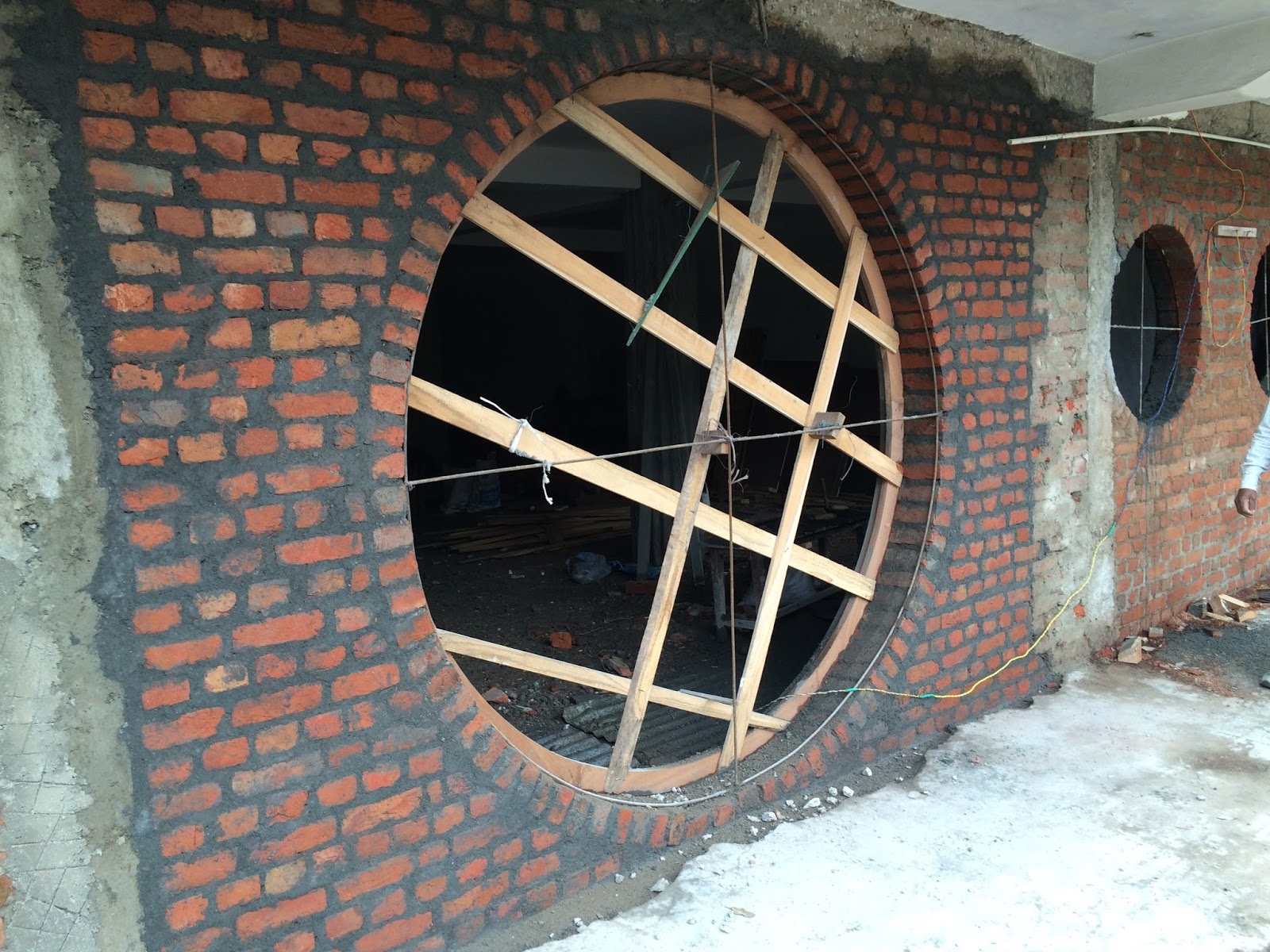 Hobbiton Style Circular Door