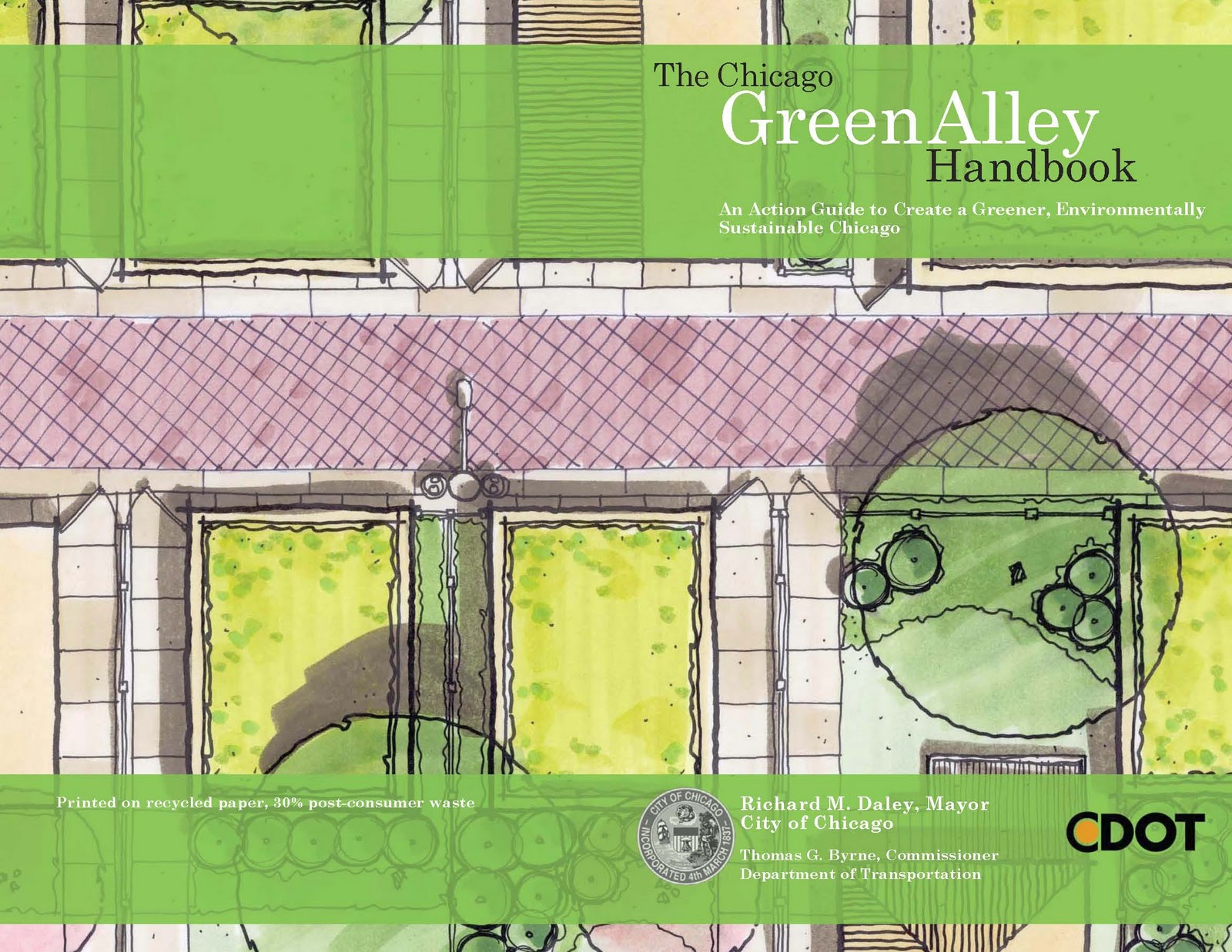 Chicago's Green Alleys: A large-scale project to reduce impervious ...
