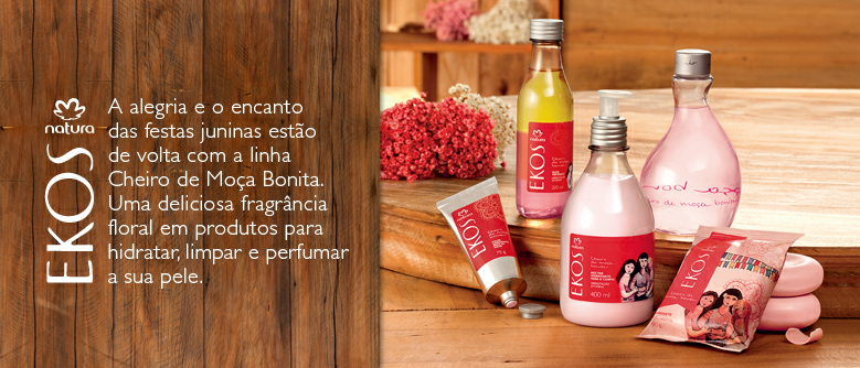 De repente, Diferente!: Cheiro de Moça Bonita - Natura