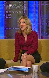 Ladies In Satin Blouses Alisyn Camerota Maroon Blouse