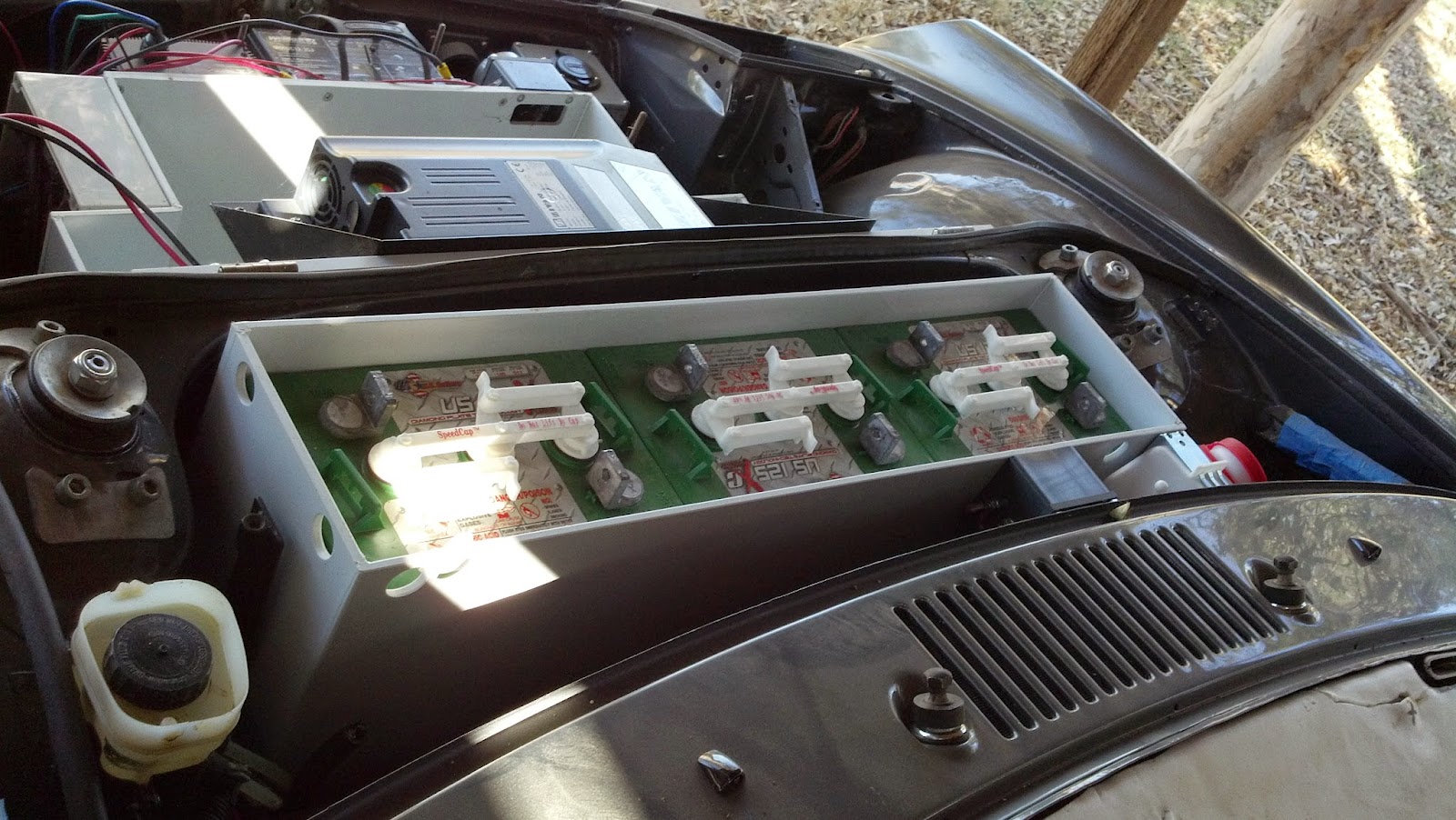 Porsche 914E Electric Conversion and Tesla Obsession: Batteries and Sparks!
