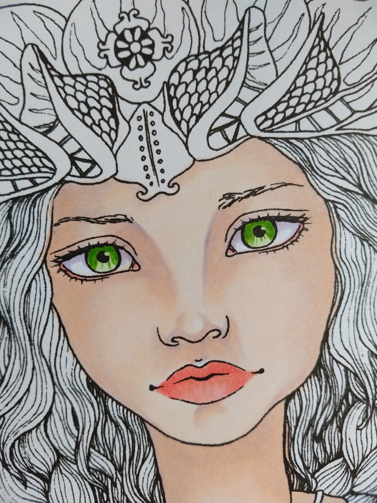Copic Marker Europe: Tanya Bond colouring page