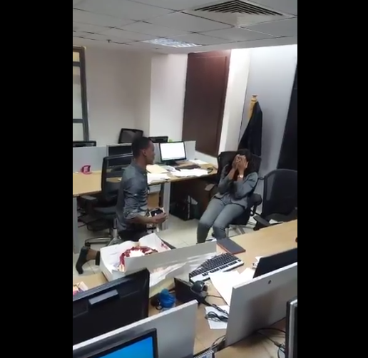 CEO, Access Bank shares video of an enagement that happened at one of ...