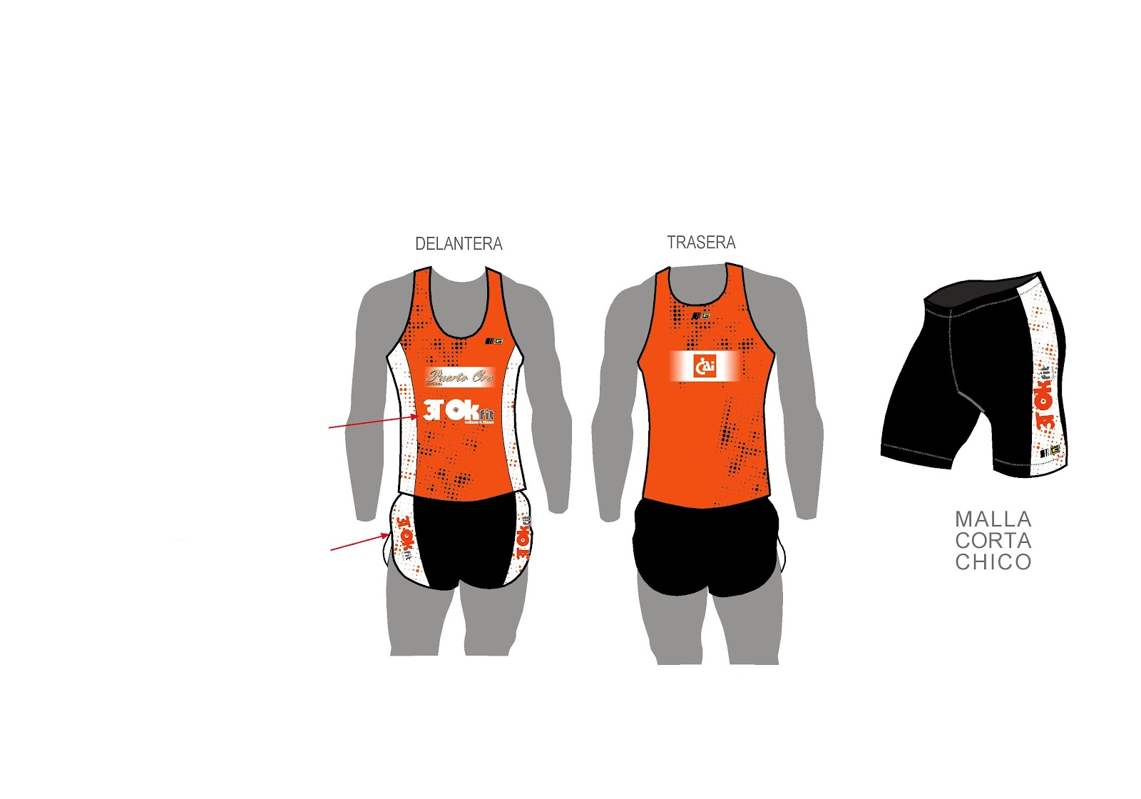 3T OKFIT: INDUMENTARIA