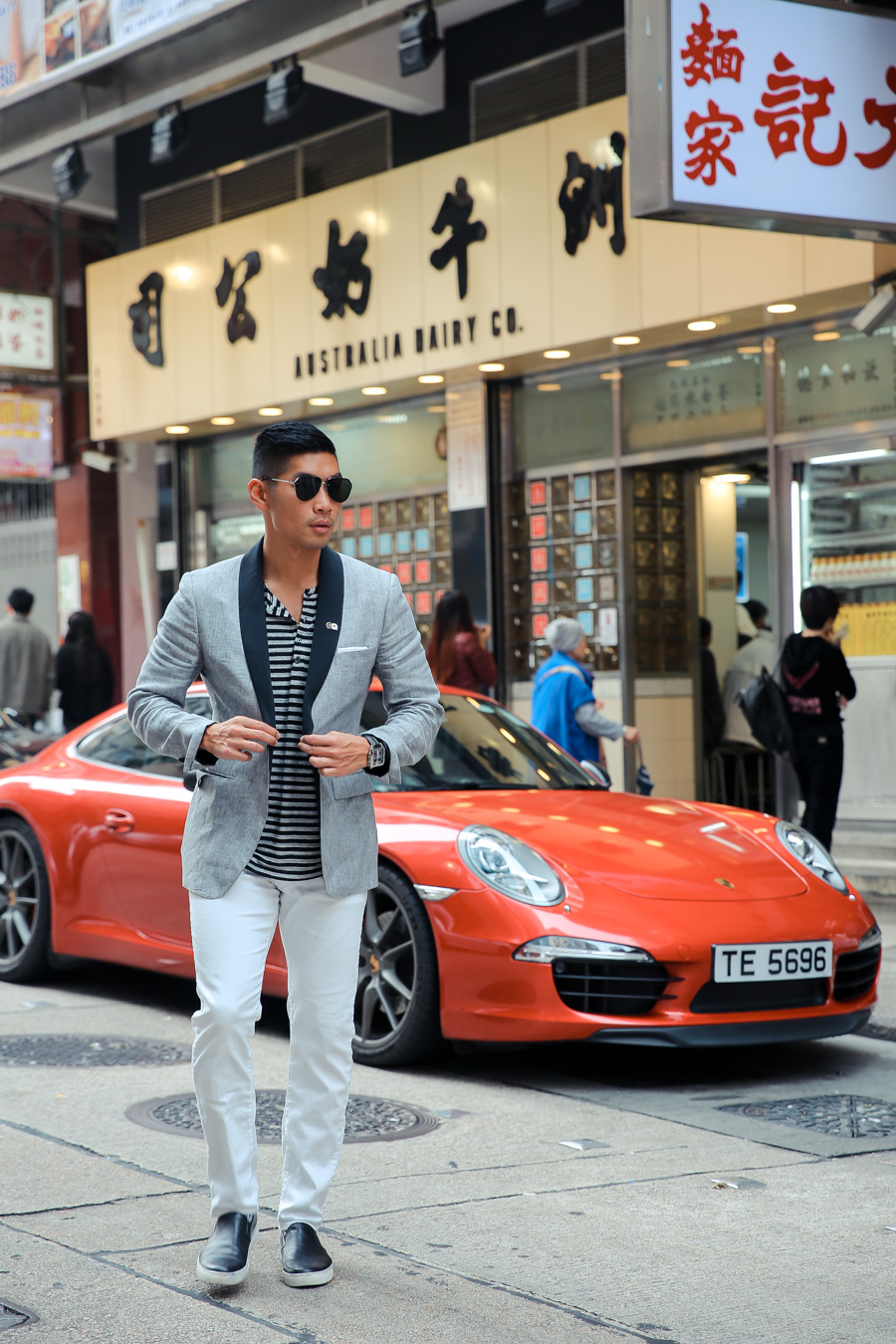 Spring Style - Casual Linen Tux | Hong Kong — LEVITATE STYLE