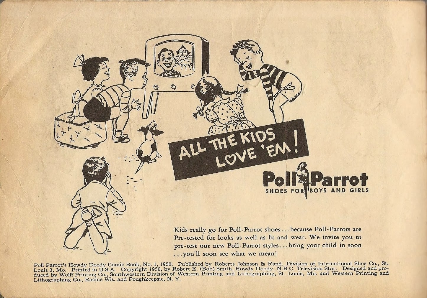 Saved From The Paper Drive: Poll Parrot and Howdy Doody